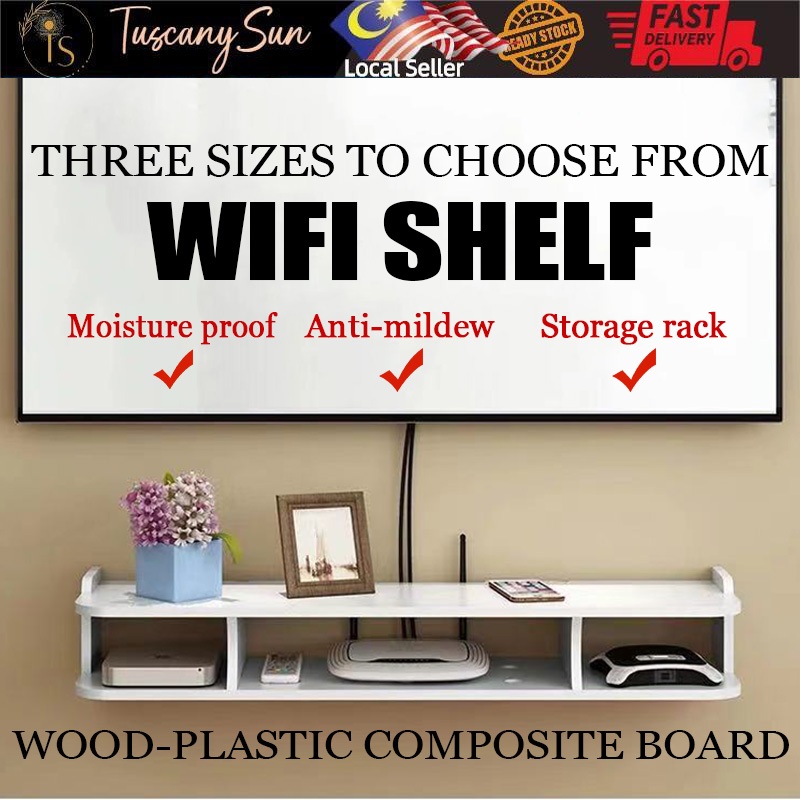WiFi Rack Moisture-Proof Mildew Proof Wood Plastic Board Router Bracket ...
