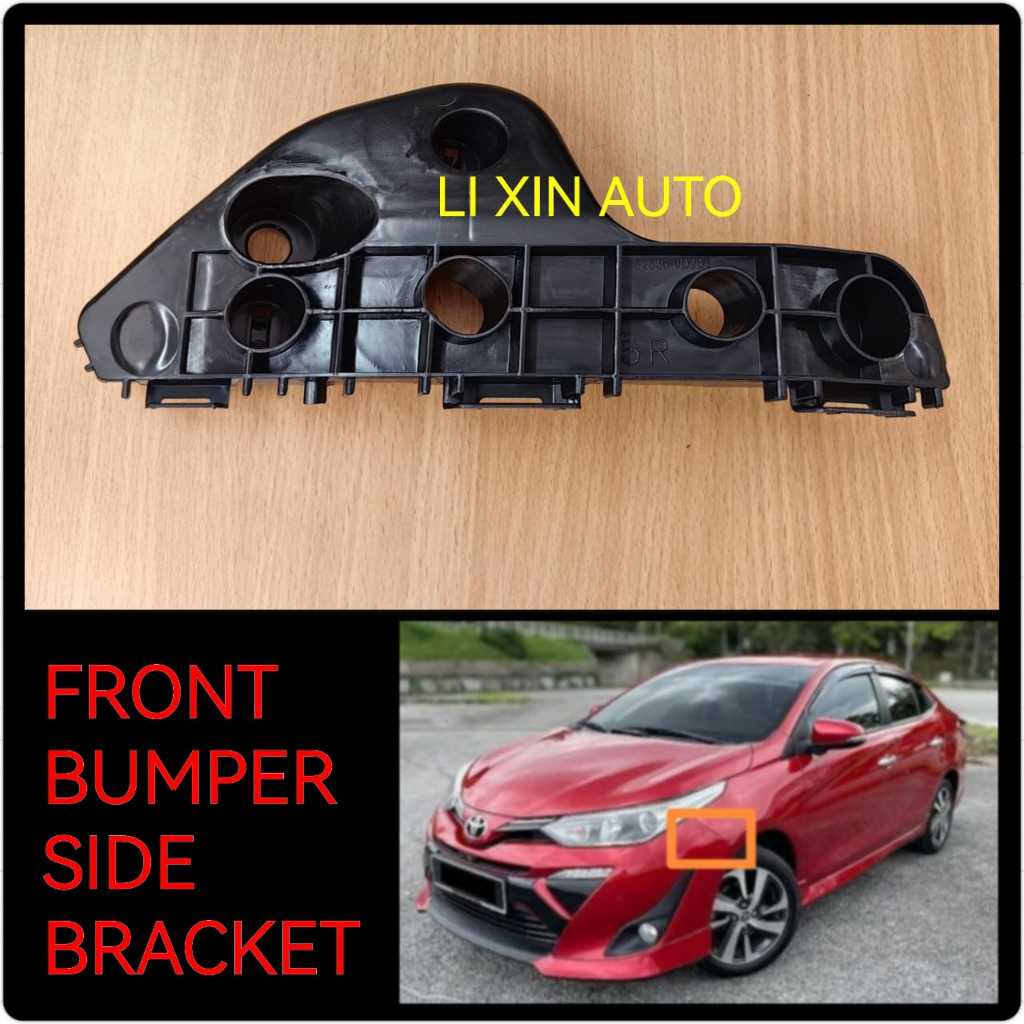 TOYOTA VIOS NSP151 2019-2021 FRONT BUMPER SIDE BRACKET CLIP | Shopee ...
