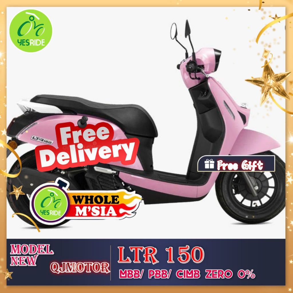 QJMOTOR LTR150 New Model | Shopee Malaysia