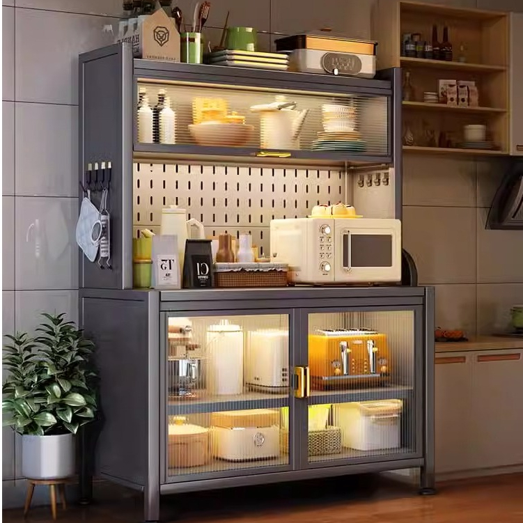 Kitchen Storage Cabinet Dining Side Storage Rack 5 layer Storage ...