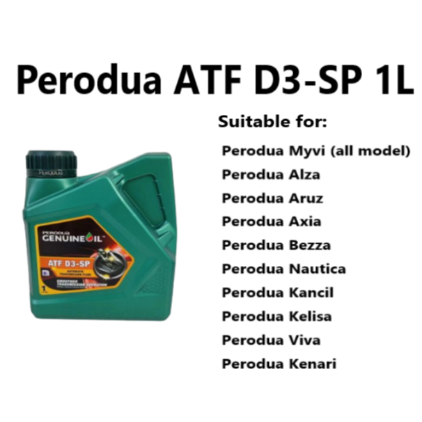 New Packing Perodua ATF D3-SP 1L Axia Bezza Myvi Alza Kenari Kelisa ...