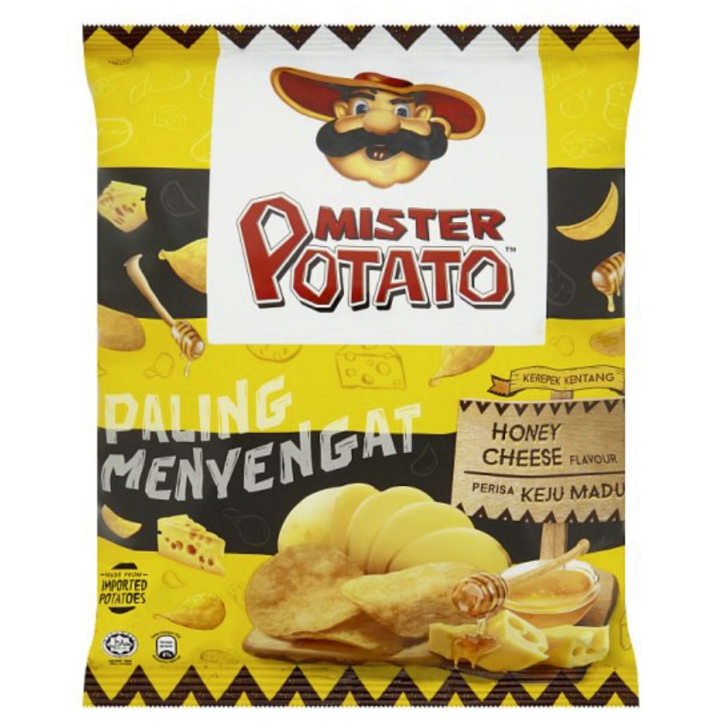 MISTER POTATO HONEY CHEESE 60G | Shopee Malaysia