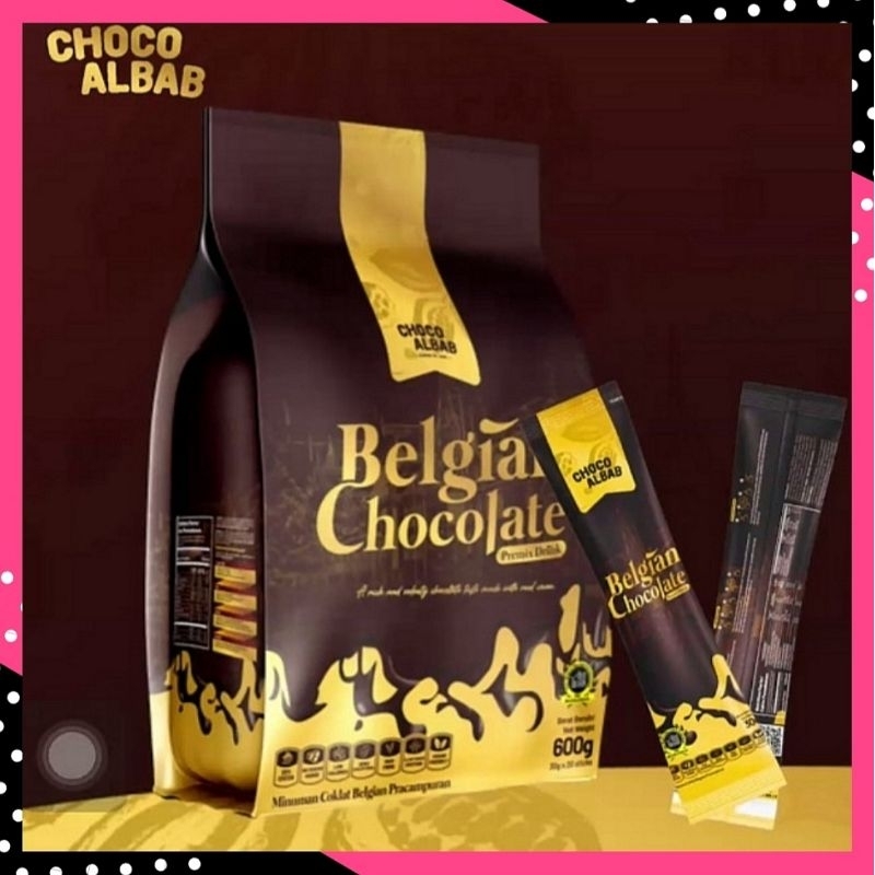[ READY STOCK ] CHOCOLATE DRINK || BELGIAN CHOCOLATE DRINK CHOCO ALBAB ...