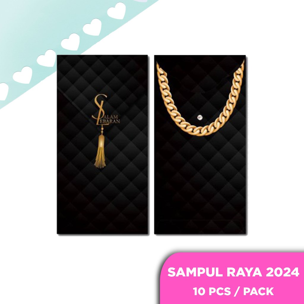 Sampul Duit Raya 2024 Stylo (10pcs / pkt) - 10 keping Angpao Hari ...