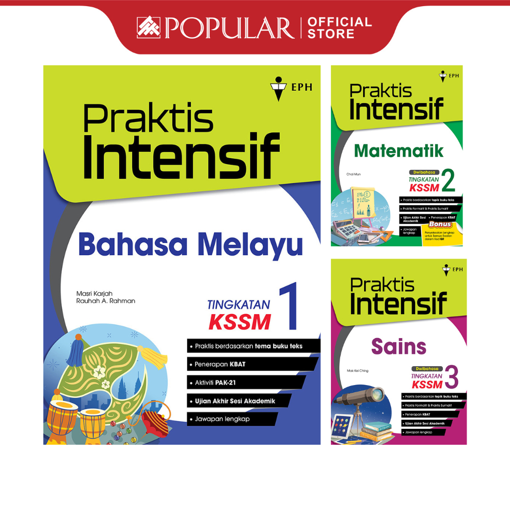 EPH Exercise Book / Buku Latihan: Tingkatan 1-3 Praktis Intensif | Shopee Malaysia