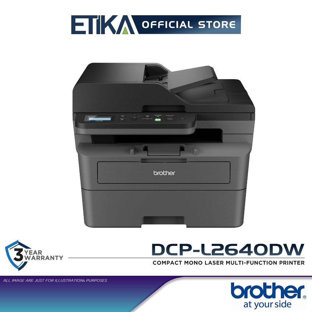Brother DCP-L2640DW Compact Mono Laser Multi-Function Printer | Print ...