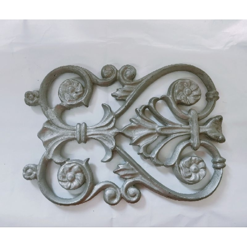 WROUGHT IRON ALUMINUM FLOWER/GATE/HOUSE GATE M3088 / BUNGA ANTIK ...
