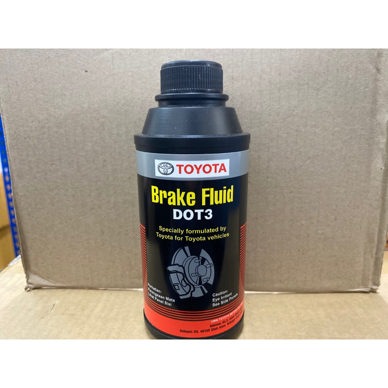 ORIGINAL TOYOTA BRAKE FLUID DOT3（330ml）SPECIALLY FORMULATED BY TOYOTA ...