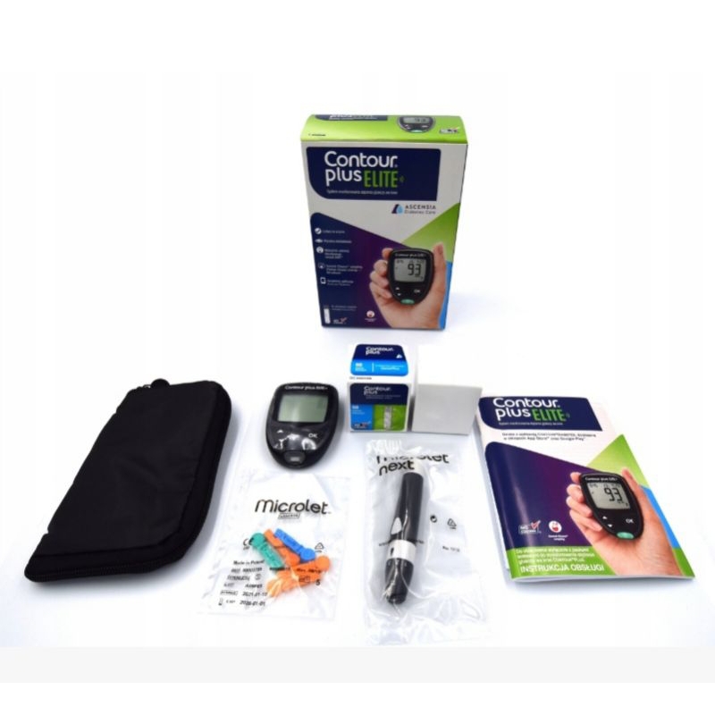 Contour Plus ELITE Starter Kit + 25's strip (APPS CONNECT) | Shopee ...