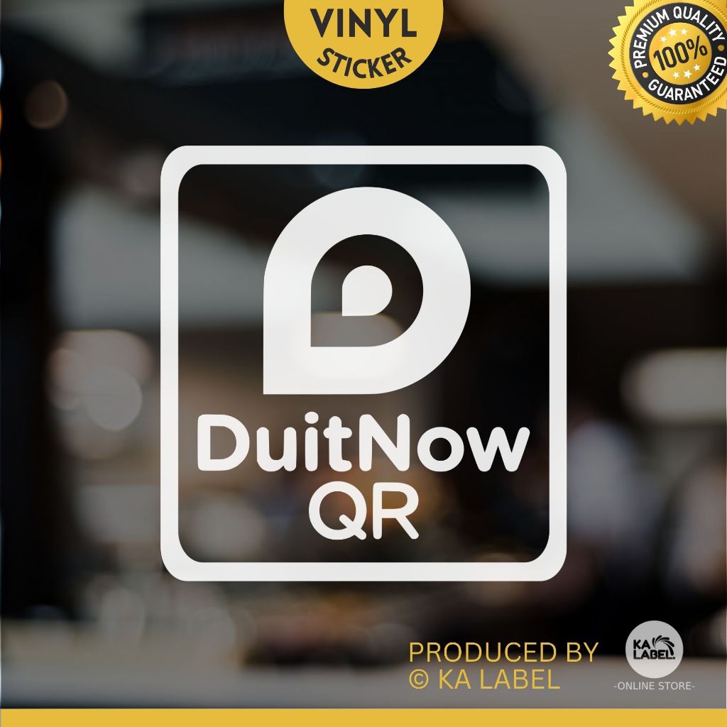 Ready Made 】Duitnow Door Window Glass Sign Sticker - Home / Office ...