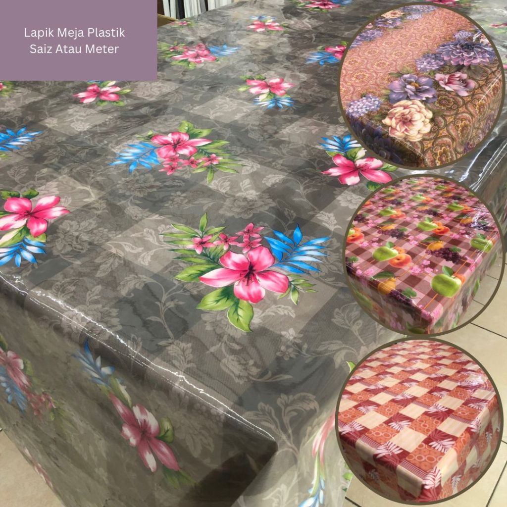LAPIK MEJA PLASTIK MURAH (PART 2) | Shopee Malaysia