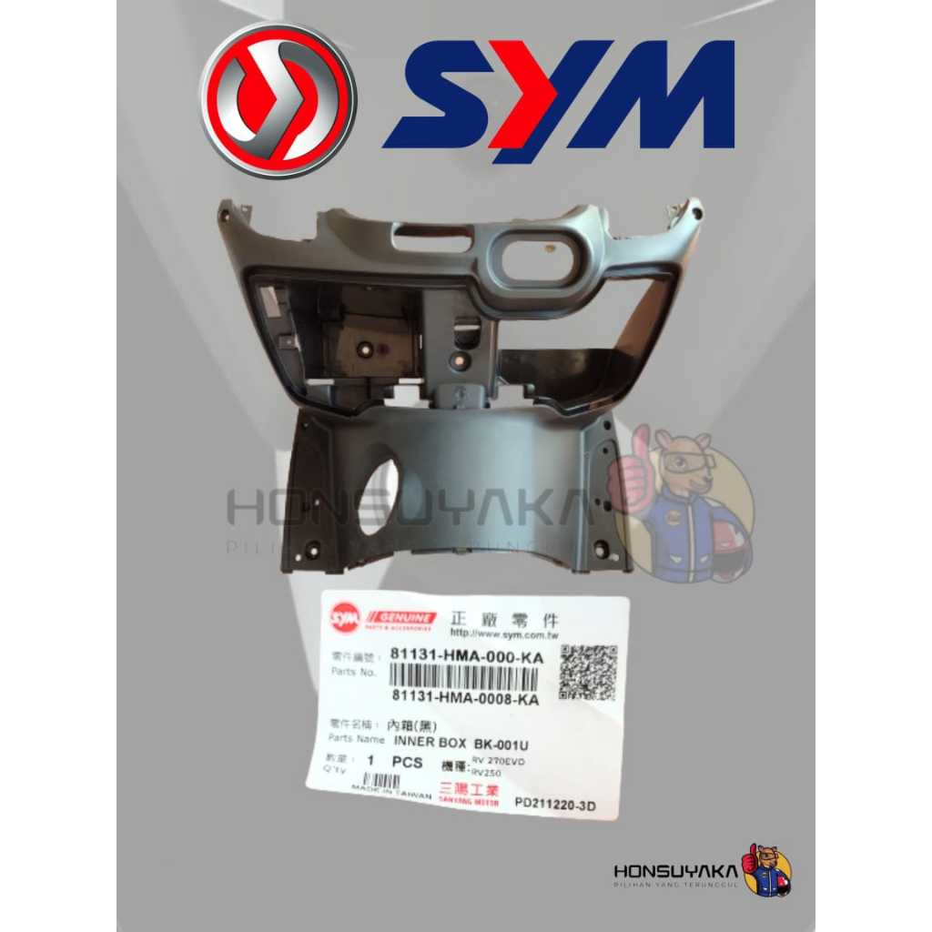 INNER BOX FOR SYM VTS 200 (81131-HMA-000-KA) | Shopee Malaysia