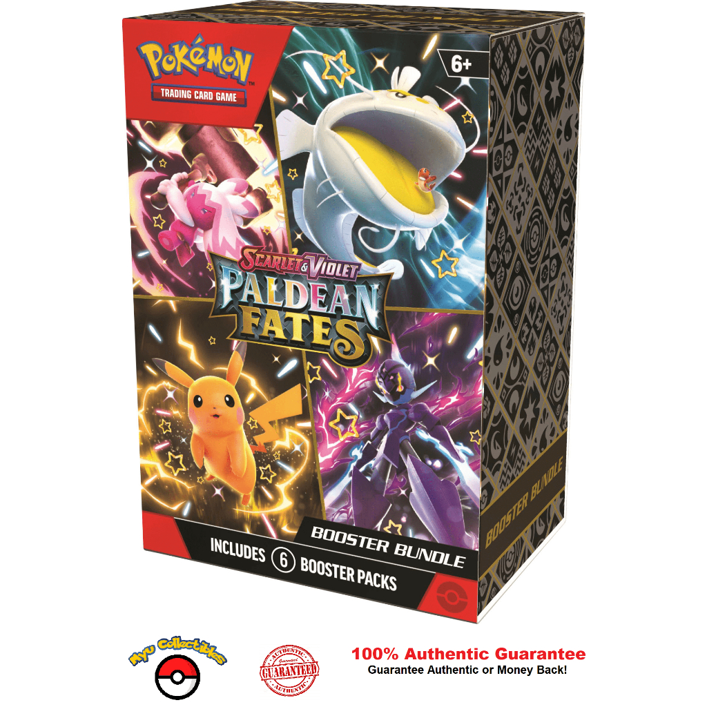 Pokemon TCG: Paldean Fates Booster Bundle | SV 4.5 Booster Bundle ...