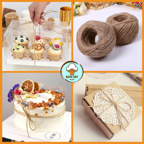 【READY STOCK】30m Hemp Rope | Tali Guni | Twine Jute | Gift Box Wrapping ...