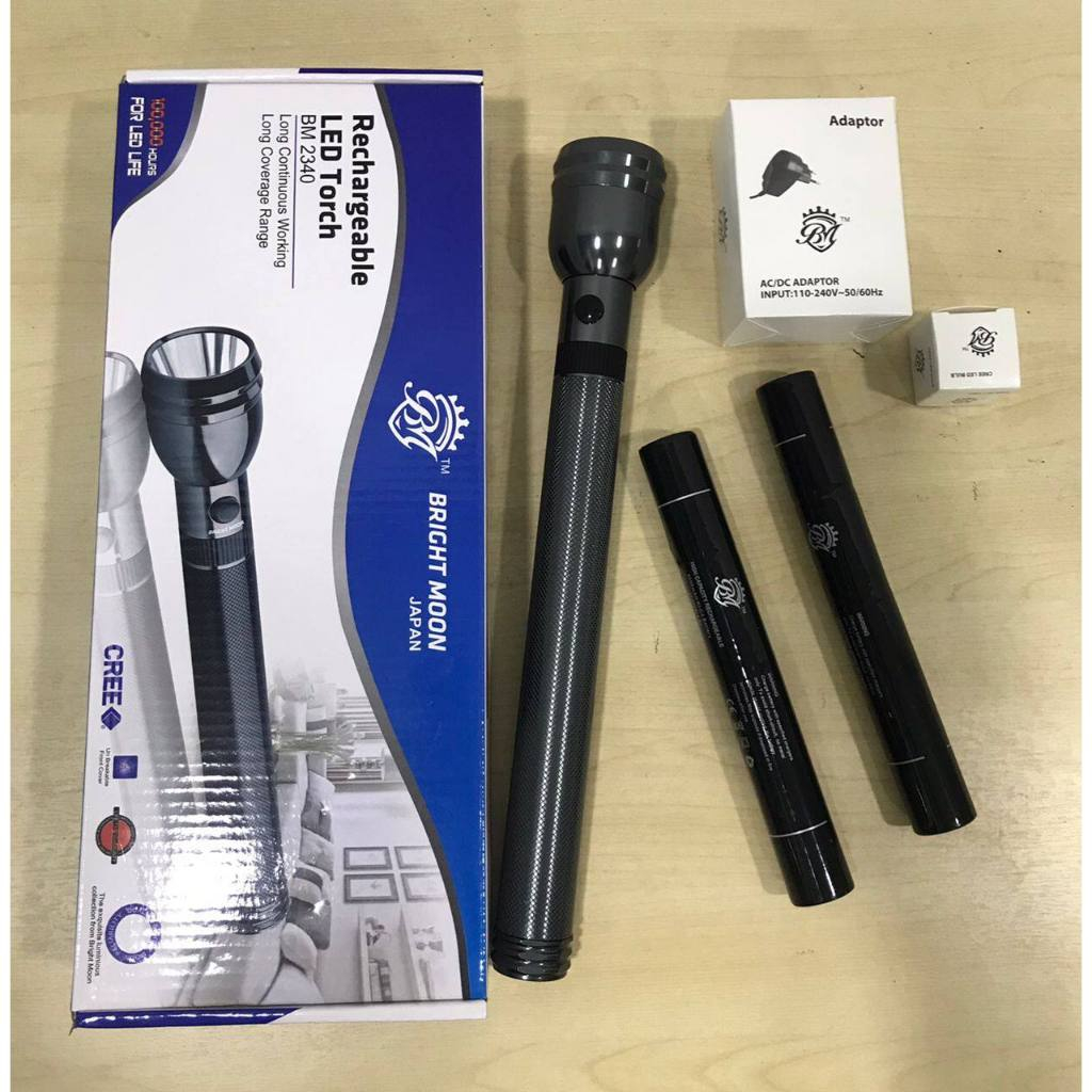 Japanese Rechargeable LED Original japan touch light rechargeable Torch ...