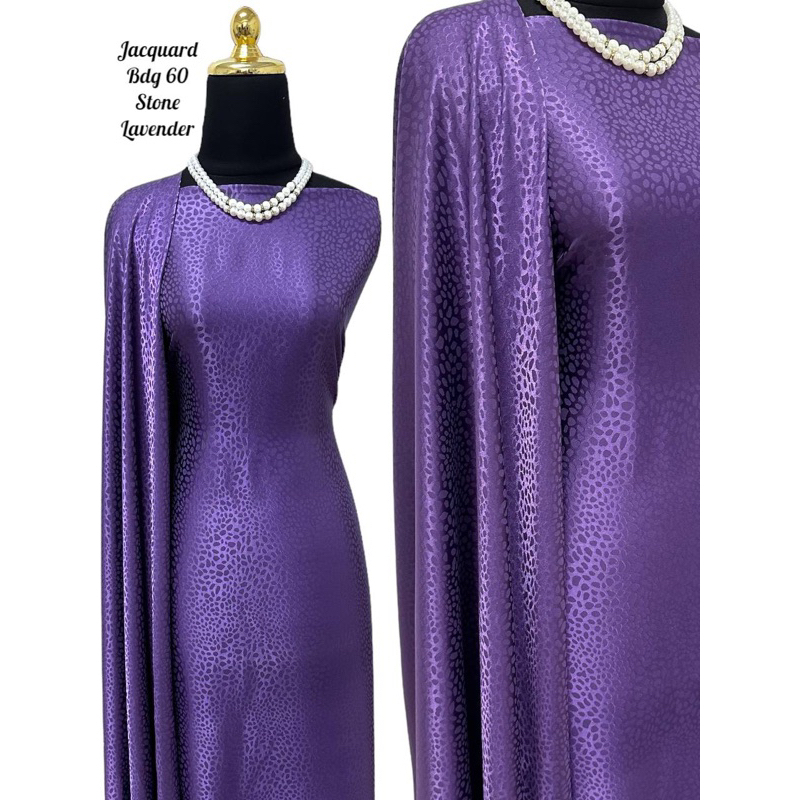 KAIN PASANG JACQUARD SILK EMBOSS SETAMODA PLAIN PREMIUM KAIN ELA SATIN ...