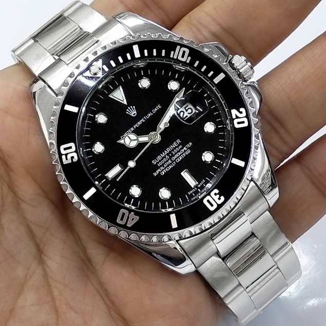 Fashion Jam Tangan Lelaki Watch for Man Stainless Steel Analog Watch ...