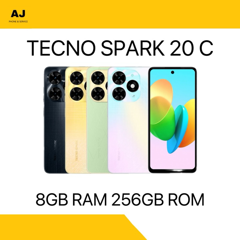*NEW*TECNO SPARK 20C 8GB+256GB | Shopee Malaysia