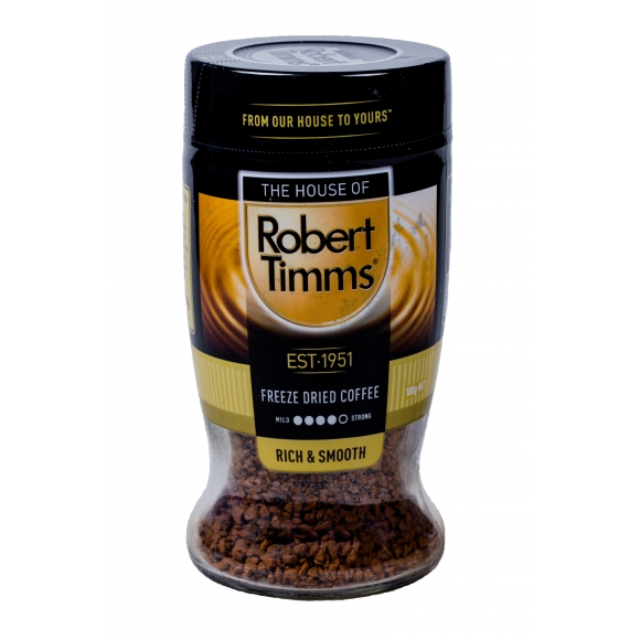 The House of Robert Timms Premium Freeze Dried Coffee Rich and Smooth ...