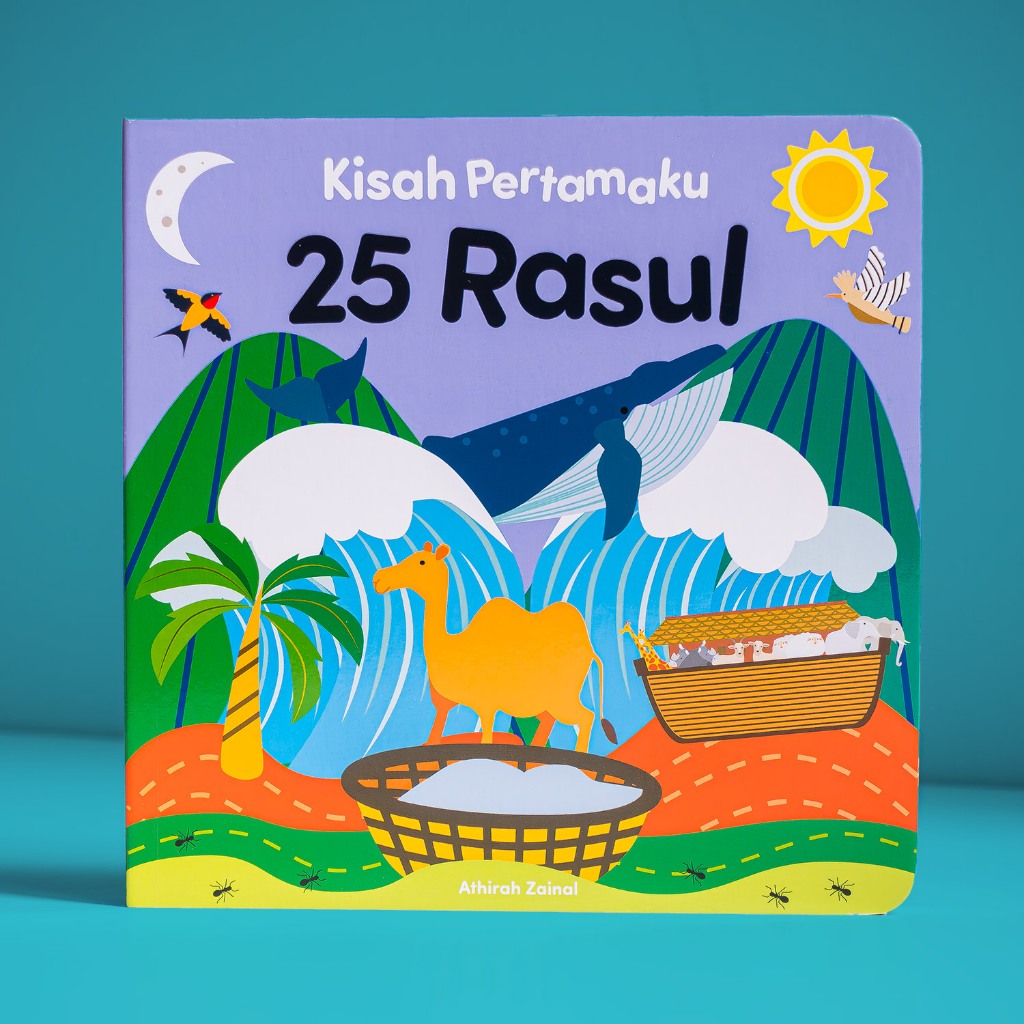 (0 - 6 Tahun) PANTUN Ringkas 25 Rasul Pertamaku - Board Book 25 Rasul ...