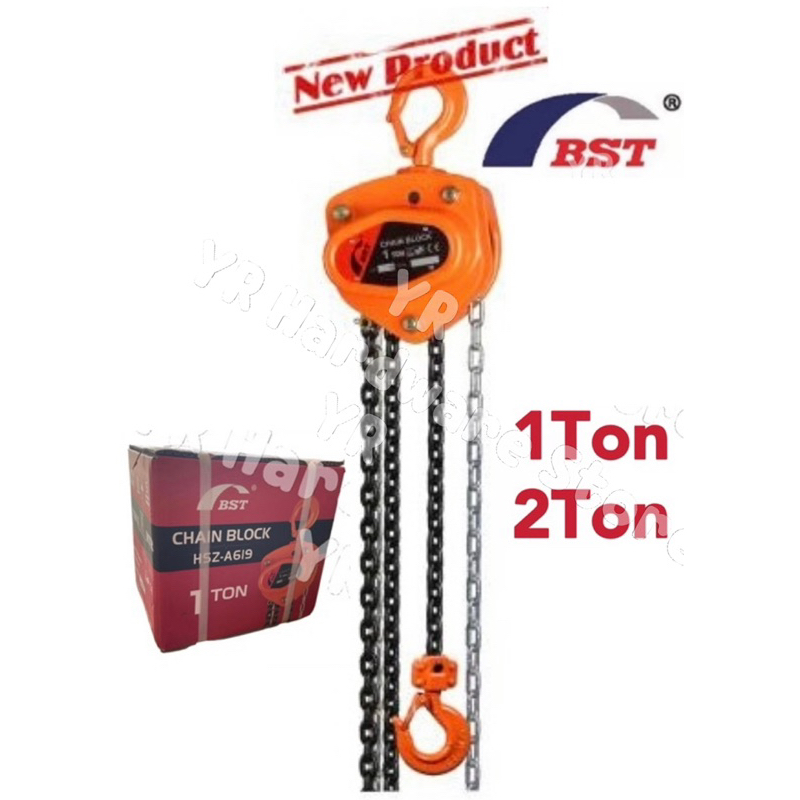 BST KOREA HEAVY DUTY Chain Block 1ton 2ton Manual Type | Shopee Malaysia