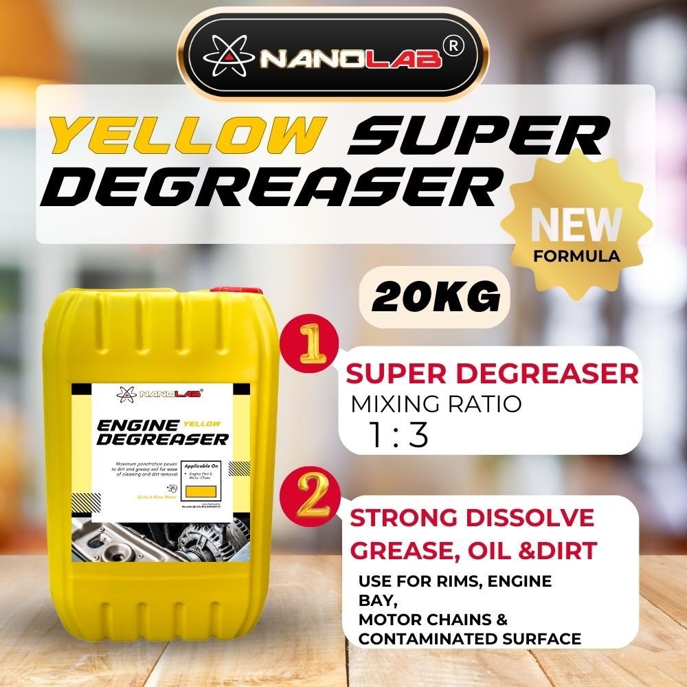 Super Engine Degreaser | Yellow Chemical Pencuci Enjin Engine Degreaser ...