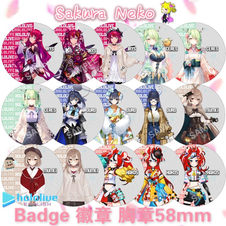 Ready Stocks Hololive EN Myth holoMyth Project: HOPE Council ...