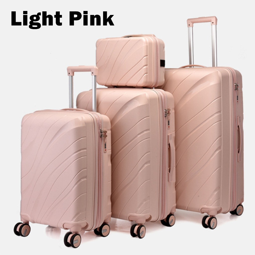 Wave Texture 100% PP Material Luggage 14“/20”/24“/28” Cabin/Cargo size ...