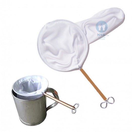 Penapis Kopi Teh Santan Soya Cotton Nylon Kain Penuras/Coffee Strainer ...
