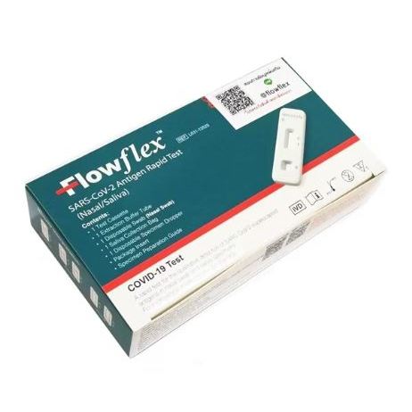 Flowflex SARS-CoV-2 Antigen Rapid Test 2in1 (ATK NasalSaliva) 1Test ...