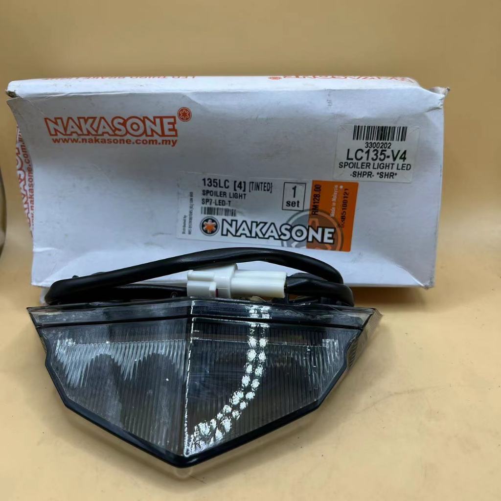 YAMAHA LC135 LC 135 V4 V5 V6 V7 SPOILER LAMP LAMPU SPOILER BELAKANG ...