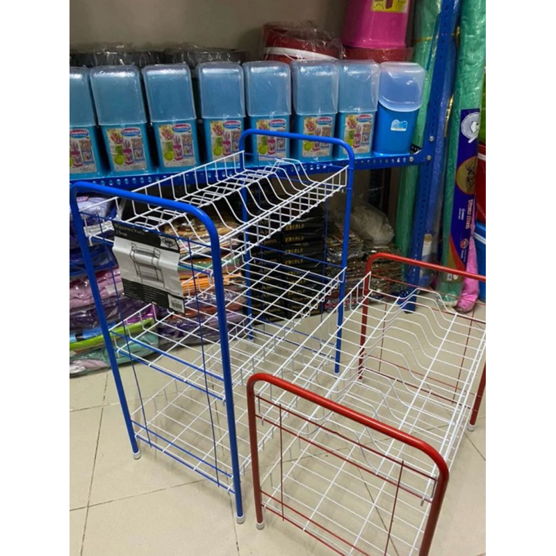 RAK PINGGAN /RAK BAJU 2 LAPIS DAN 3 LAPIS /RAK BAJU BESI /RAK PINGGAN ...