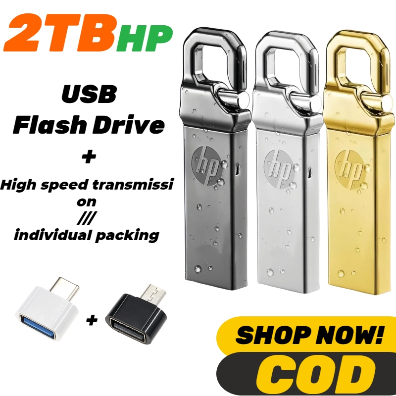 2TB USB Flash Drive Pendrive USB 3.0 Metal High Speed Flash Drive for ...