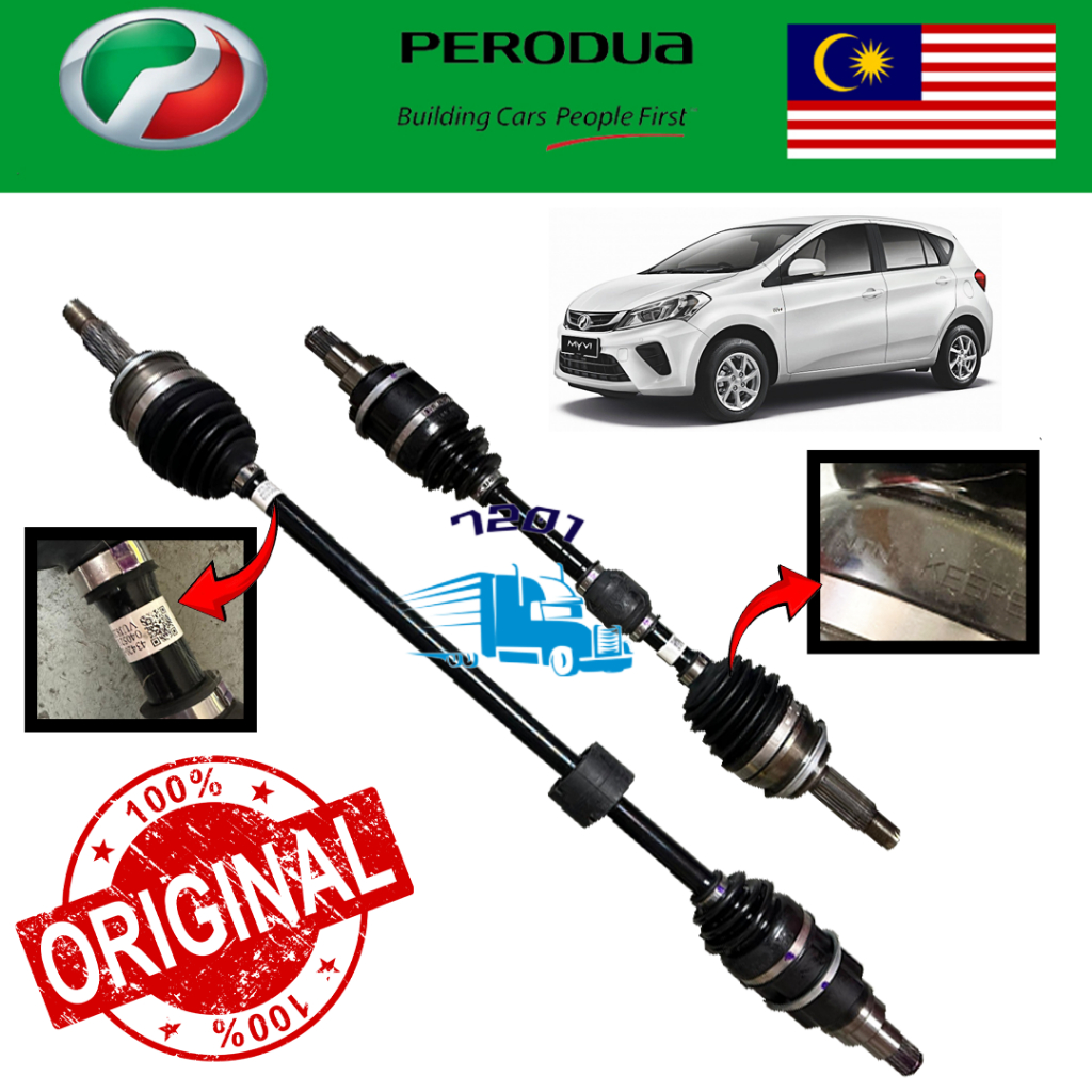 100%Original PERODUA MYVI 1.5cc 2018-2021 D20N DRIVE SHAFT ASSY Kiri ...