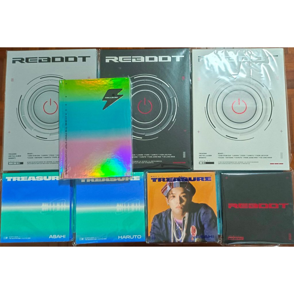 [Unsealed] Treasure Album Reboot The First Step Chapter Three The ...