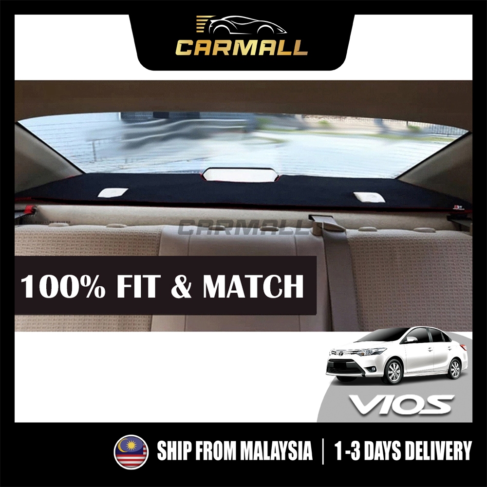 Toyota Vios (3rd Gen) Rear Dashboard Carpet Red Line or Black Line ...