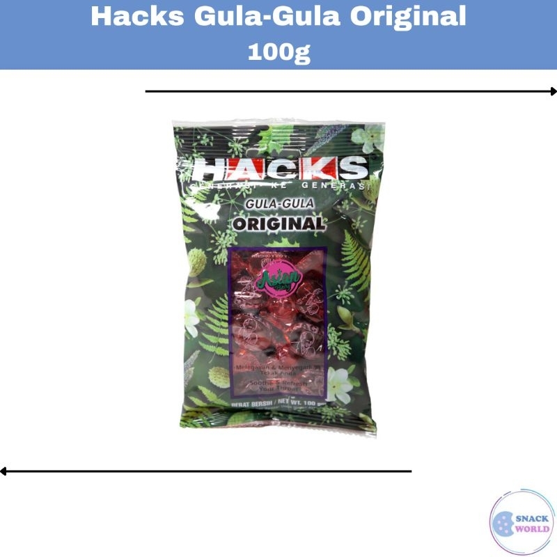 Hacks Gula-Gula Original 100g | Shopee Malaysia