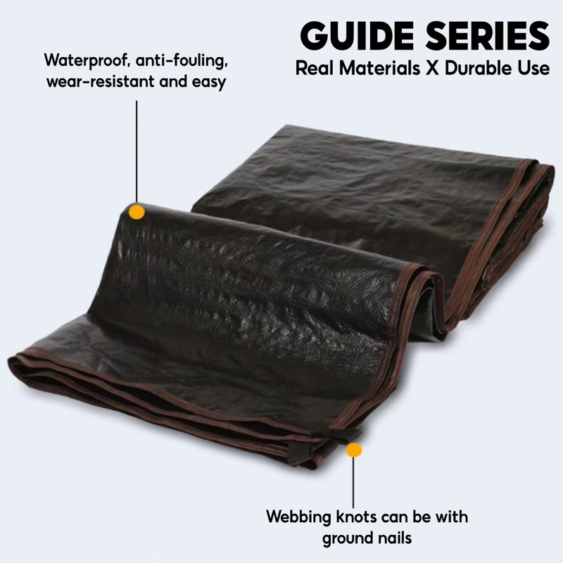 Camping Ground Sheet Tent Ground Cloth Windshield Waterproof Rot Proof ...