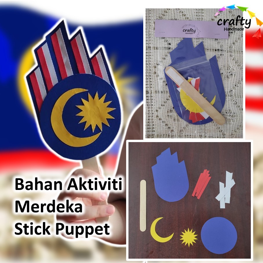 Diy Merdeka Malaysia Madani Merdeka Craft 2024 Kraft tadika Bendera ...