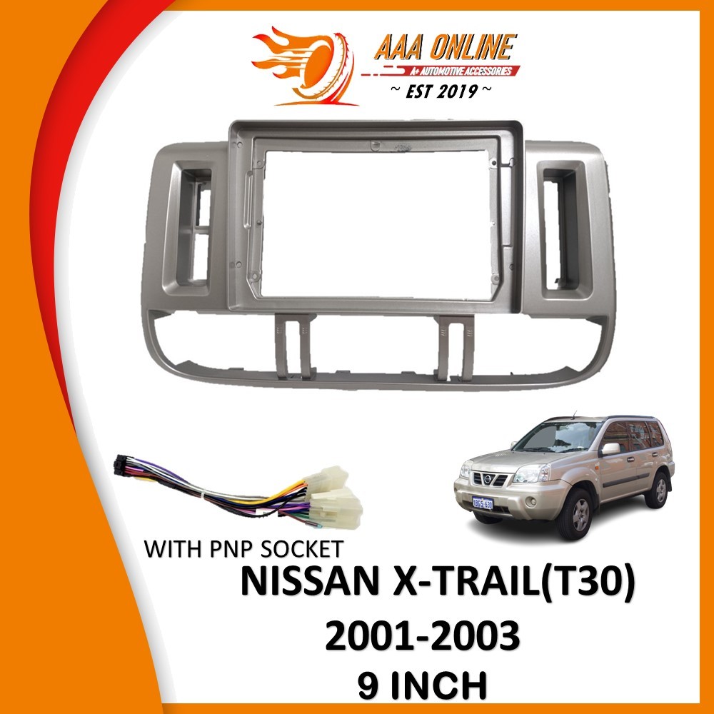 Android Player Casing NISSAN X-TRAIL(T30) 9''-2001-2003-GREY(WIthout ...