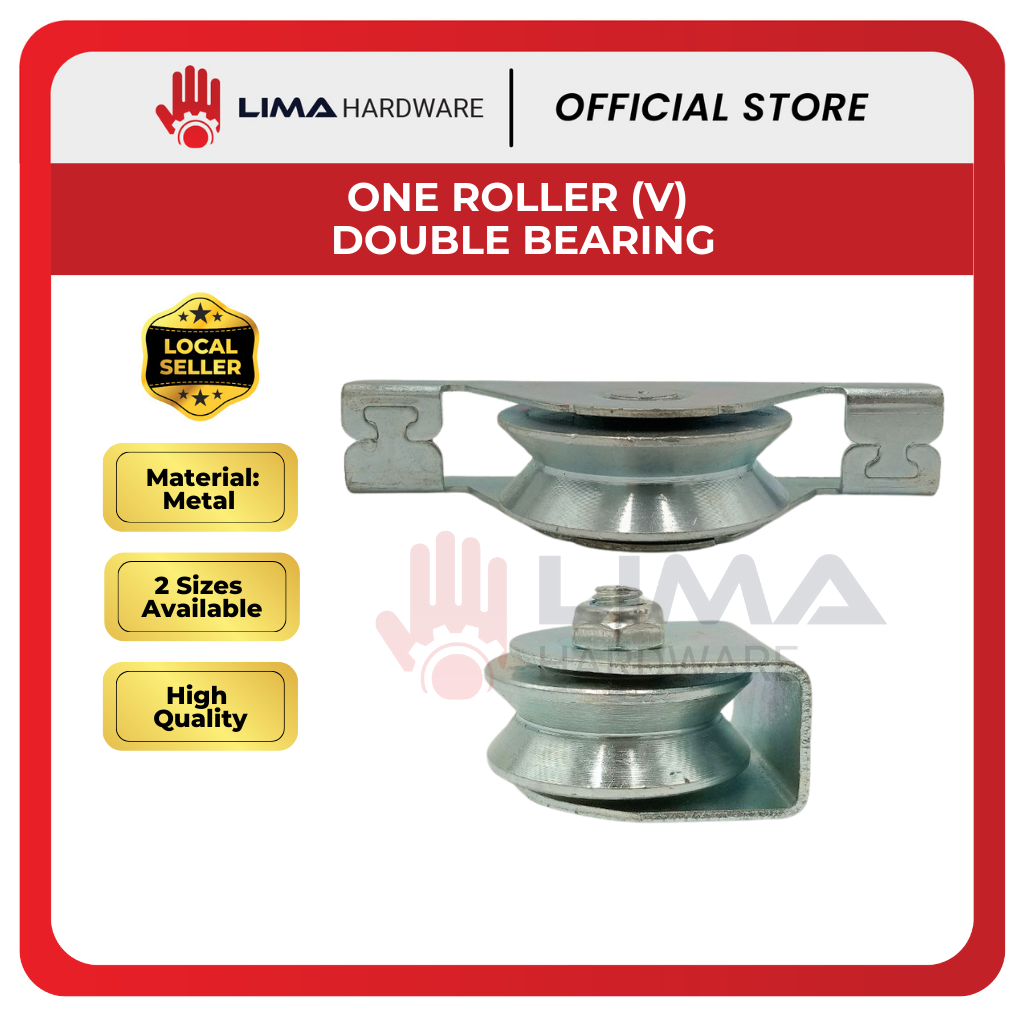 V Roller Double Bearing,Roda V - ONE ROLLER 2Inch/3Inch | Shopee Malaysia
