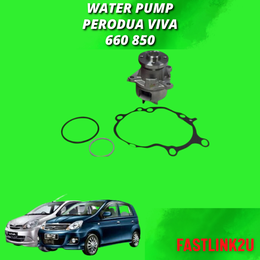 Fastlink Perodua Viva 660 850 Water Pump New High Quality | Shopee Malaysia
