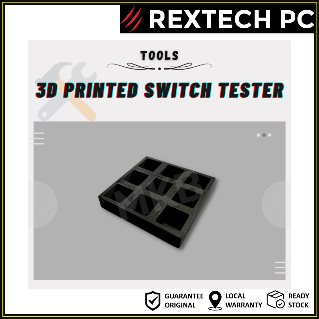 3D Printed Switch Tester for Cherry Kailh Gateron JWK Outemu Razer TTC ...