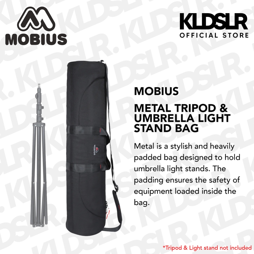 Mobius Metal Tripod and Umbrella Lights Stand Bag MOB-METAL | Shopee ...