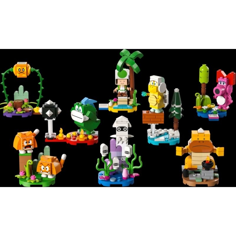 LEGO 71413 SUPER MARIO CHARACTER PACKS SERIES 6 BLOOPER GREEN TOAD ICE ...