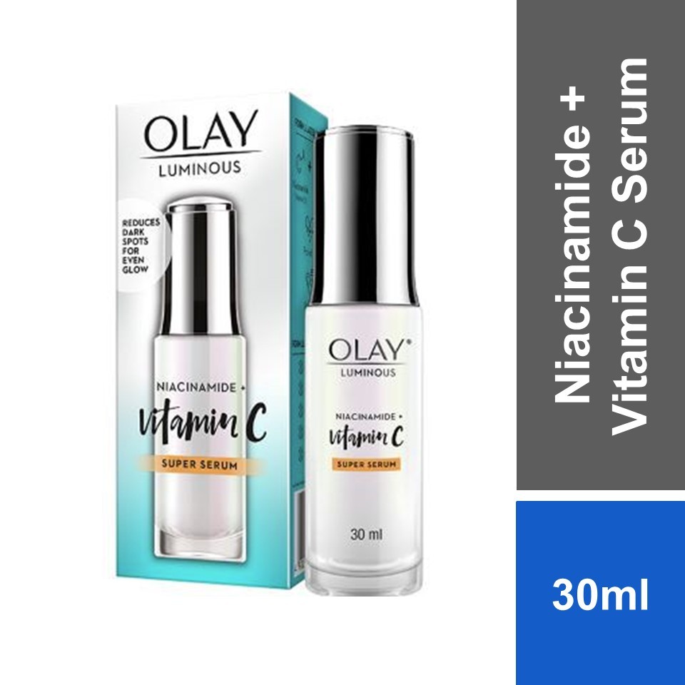 Olay Luminous Niacinamide + Vitamin C Super Serum 30ml | Shopee Malaysia