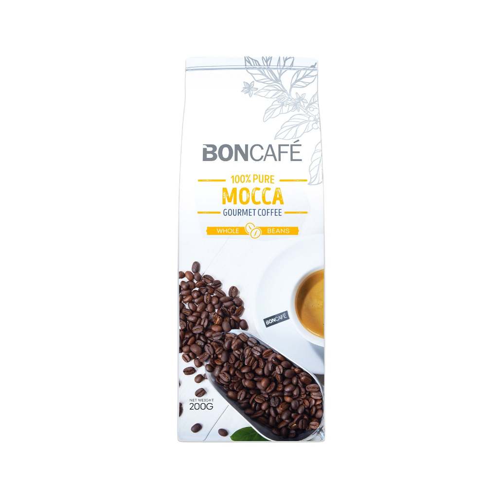 BONCAFE MOCCA COFFEE BEANS 200G | Shopee Malaysia
