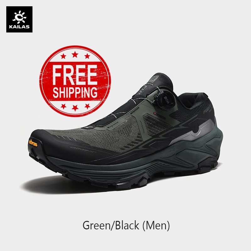 [Men] Kailas Fuga EX3 BOA Trail Running Hiking Shoes - Vibram Megagrip | Shopee Malaysia