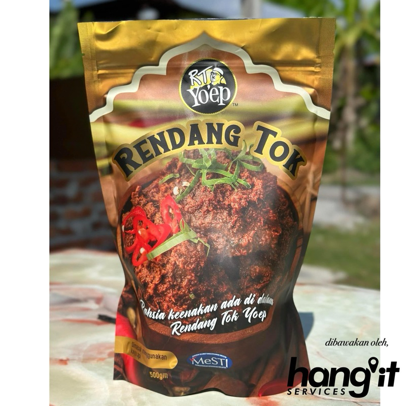 RENDANG DAGING | RENDANG TOK YOEP | 500grams | READY TO EAT | Shopee ...