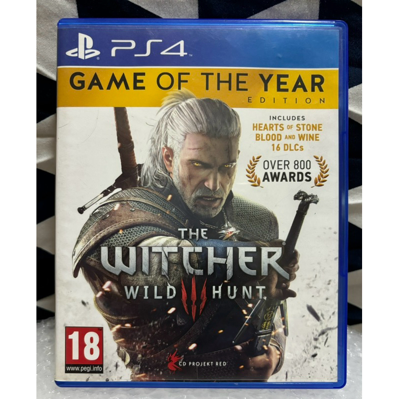 Ps4 Cd Game The Witcher 3 Wild Hunt | Shopee Malaysia